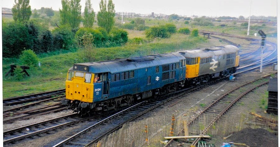 'Along These Tracks' Train Photos Site : Photo Class 31124 and 31102 BR ...