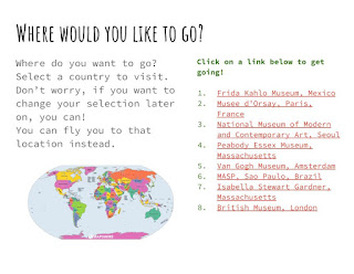 Create Art With Mrs. P!: Distance Learning Lesson: Virtual Museum Field ...