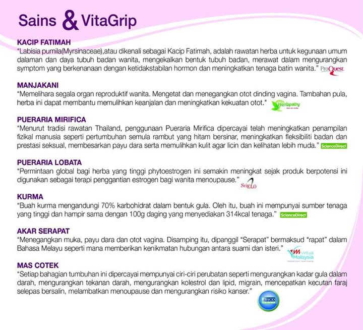 DIVITA - SIHAT JELITA : Kenapa Anda Perlu Memiliki Vitagrip??