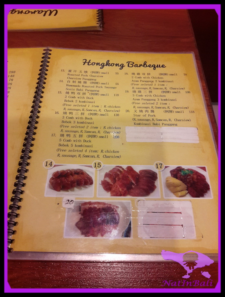 NatInBali: Soon Kee ~ Hong Kong BBQ