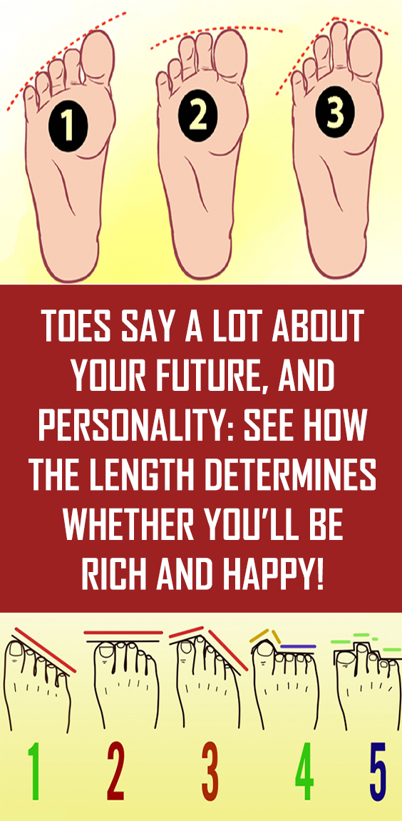 Your Toes Say a Lot About Your Future, and Personality: See How the ...