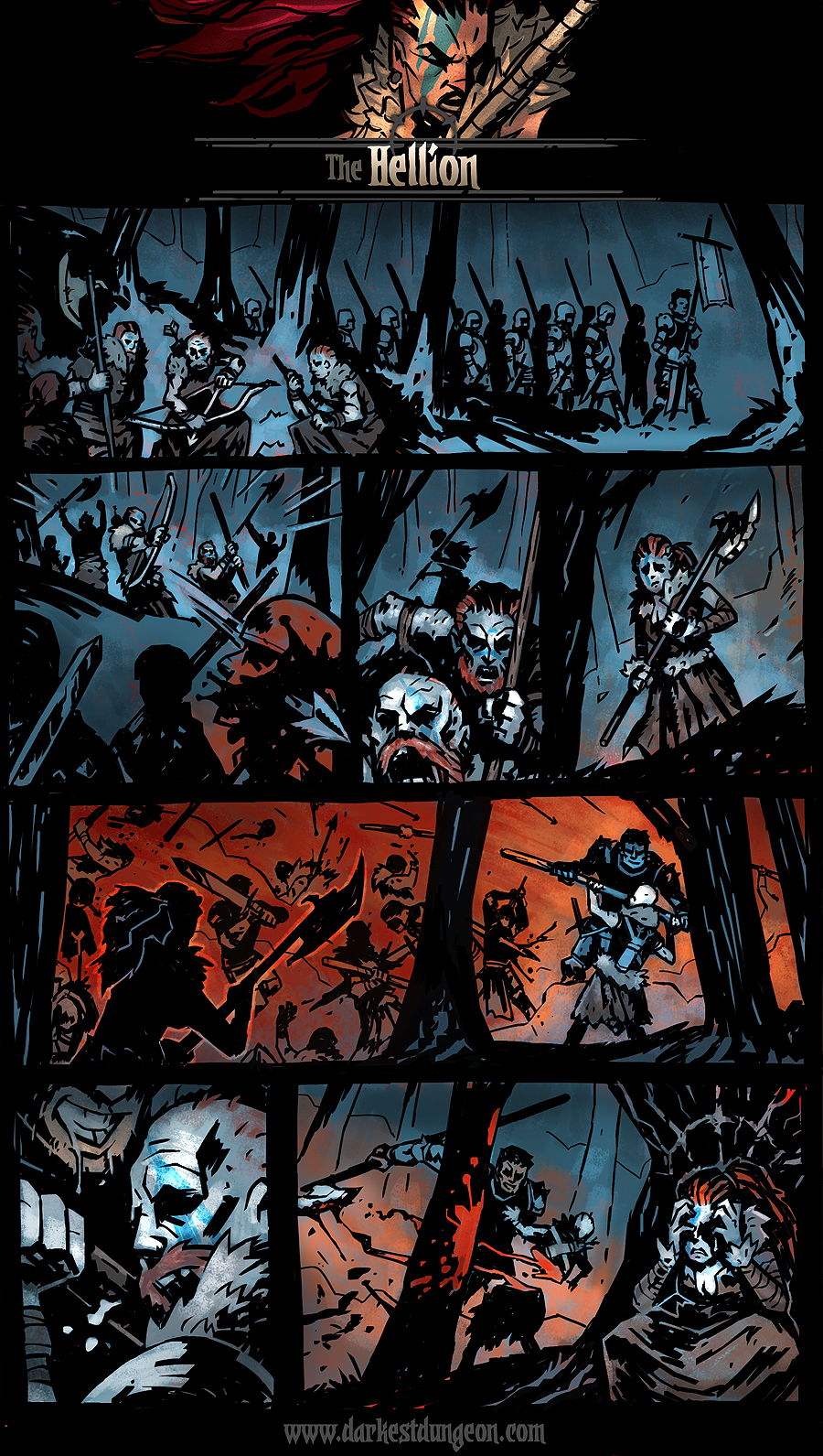 Tales of the Grotesque and Dungeonesque: Darkest Dungeon Comics