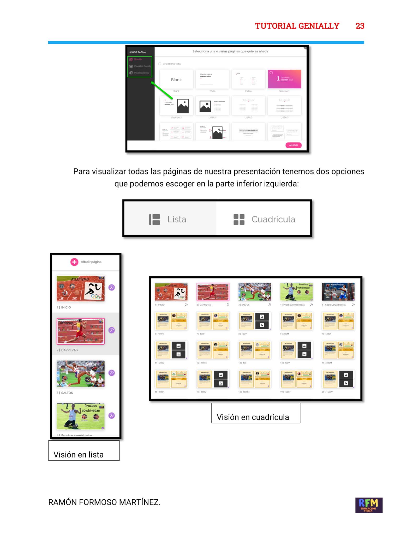 Educación y Tecnología: TUTORIAL DE LA PLATAFORMA GENIALLY