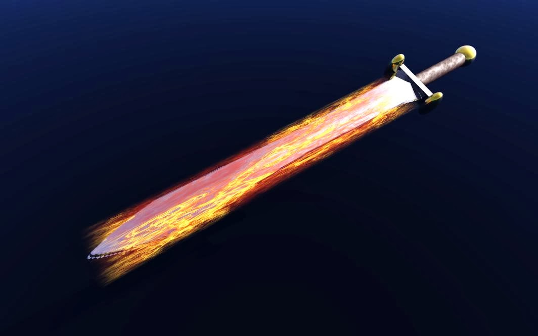 The start of Armageddon: A SWORD!!!