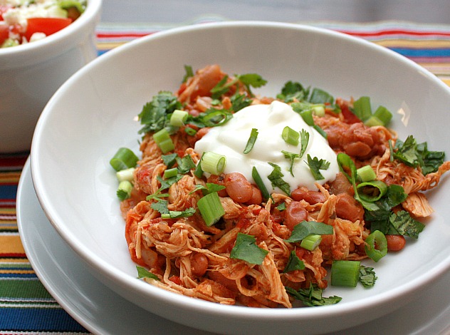 Slow Cooker Tex-Mex Chicken - Apple A Day