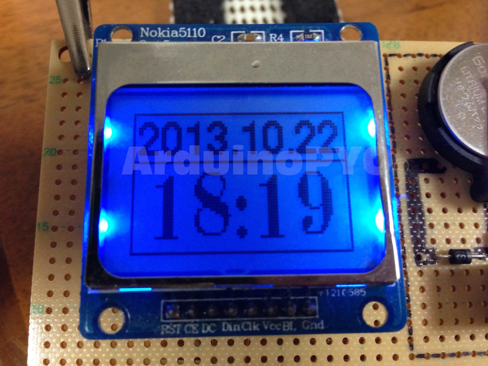 Samuraipyo Arduino Project Blogs Arduinouno Nokia 5110 Lcd