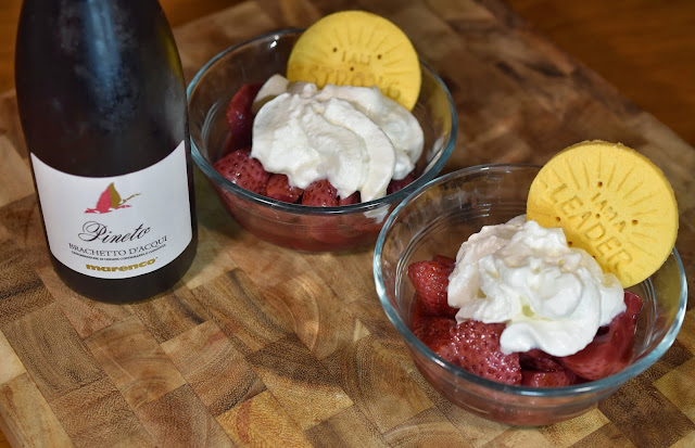 Marenco Pineto Brachetto d'Acqui and a Simple Strawberry Treat (# ...