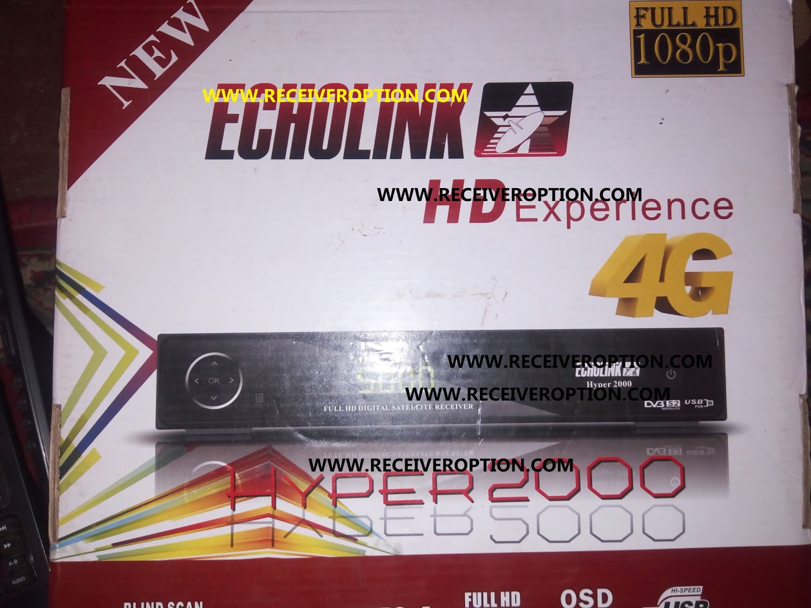Free Update Software: ECHOLINK HYPER 2000 HD RECEIVER DUMP FILE