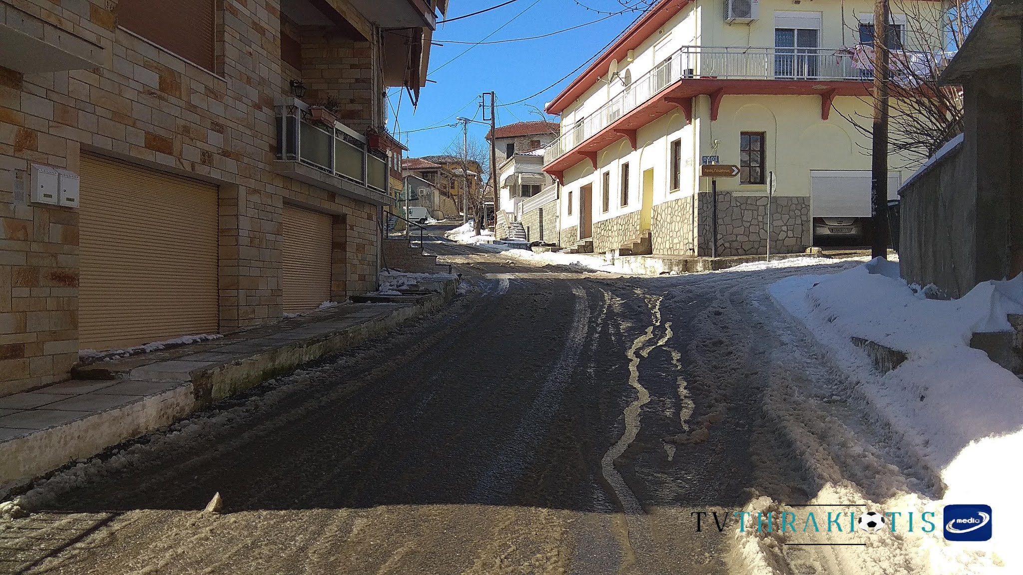 ΜΙΑ ΒΟΛΤΑ ΣΤΟ ΧΙΟΝΙΣΜΕΝΟ ΣΟΥΦΛΙ (ΦΩΤΟ) | TVthrakiotiS