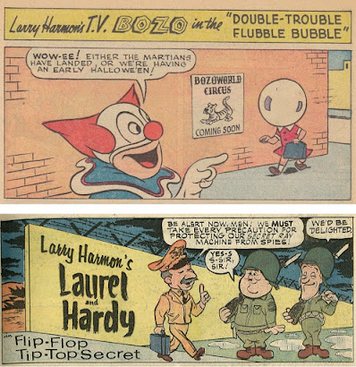 Who Created the Comic Books?: Mr. Laurel and Mr. Hardy and Mr. Bozo