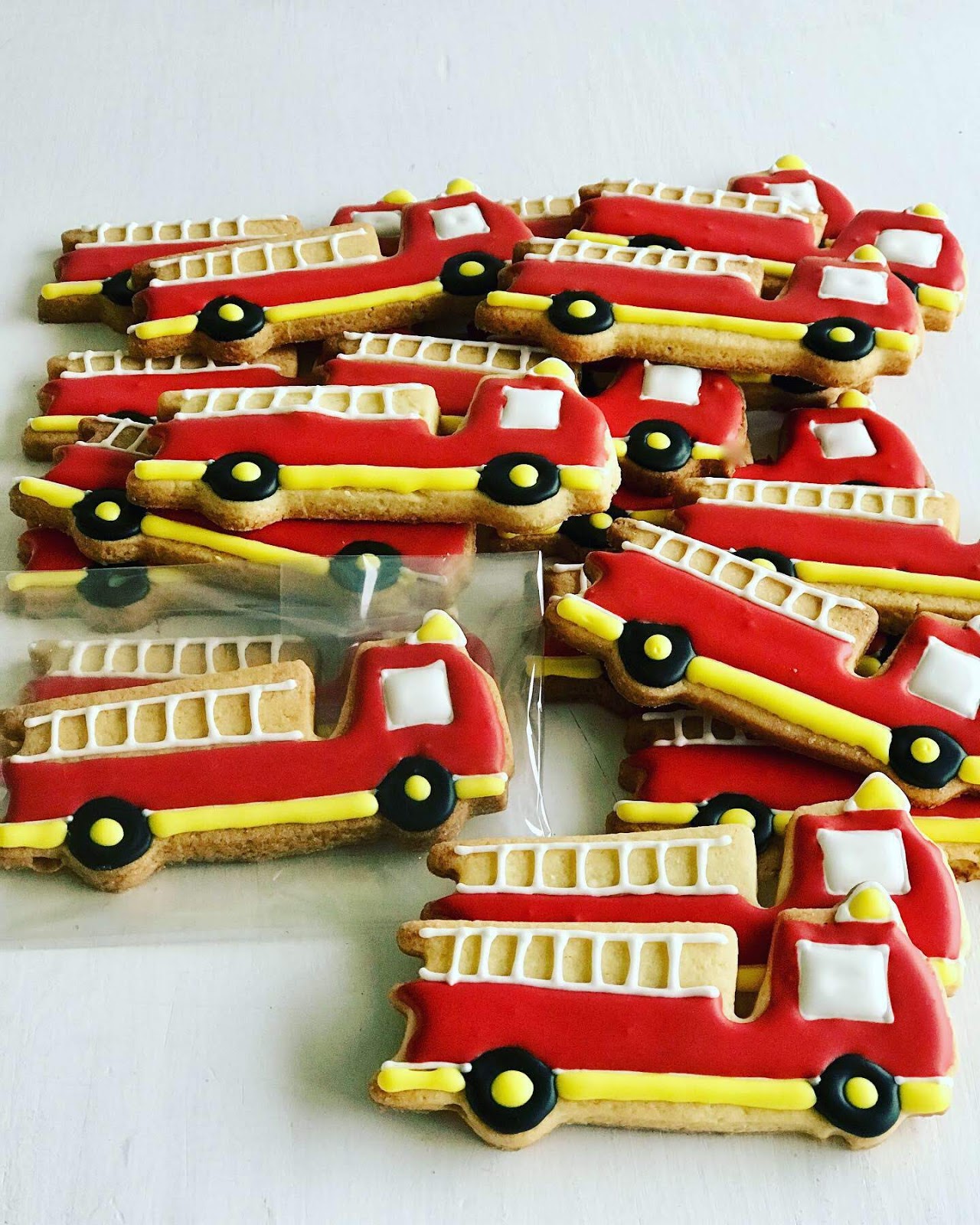 Fire truck biscuits - R25 each