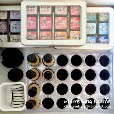 Christy Gets Crafty: Quick Tip: Ink Blender Storage Solution