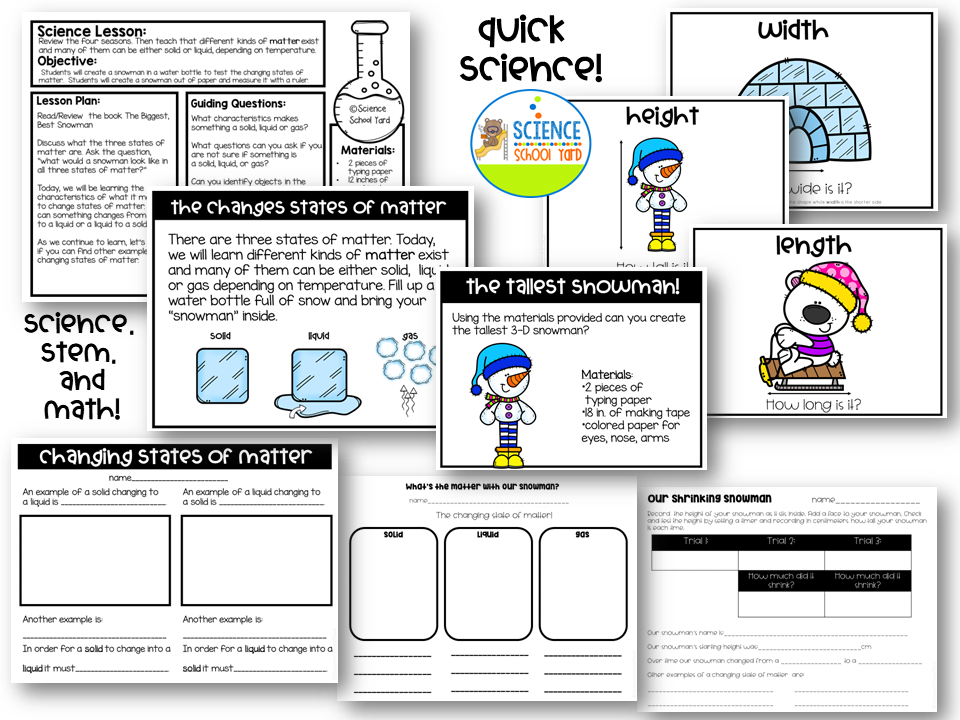 5 Snow Themed STEM Activities That Are Sure To Engage - The Science ...