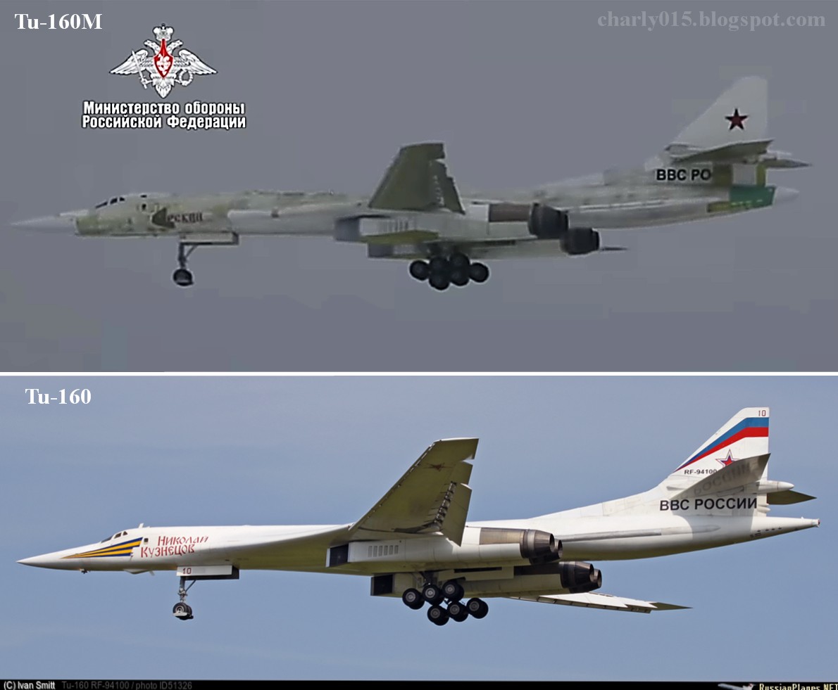 Análisis Militares: ¿ Qué diferencias veis entre el Tu-160 y el Tu-160M ? (actualizado)