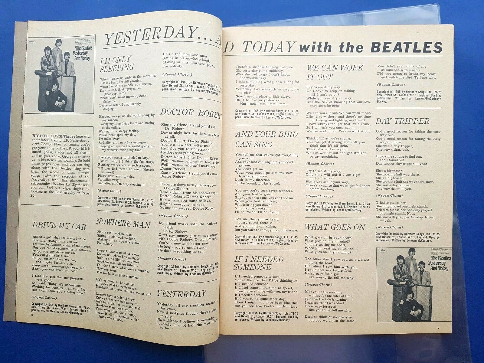 Vintage Beatles mag: 16 Scoop! - The Whole Story