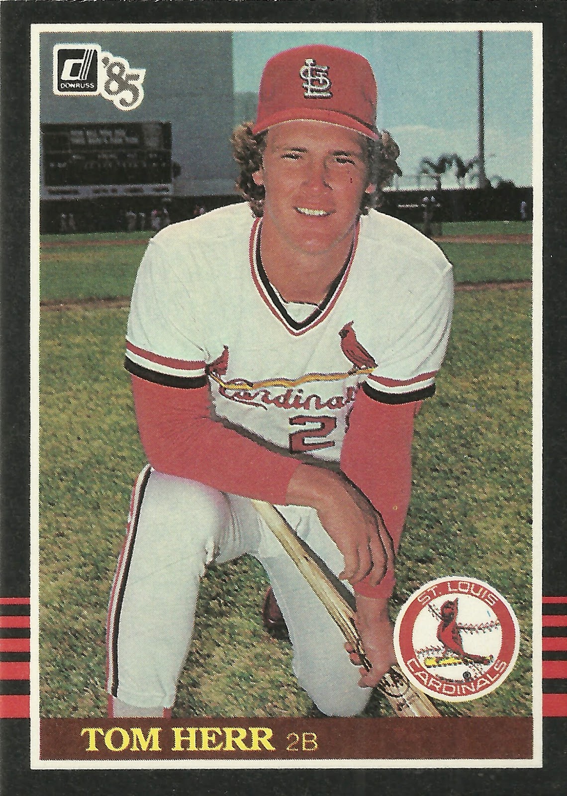 The Phillies Room: 1985 Game 63 - 1985 Donruss #425 Tom Herr