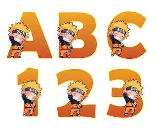 Kits imprimibles gratis : Tablas de multiplicar Naruto