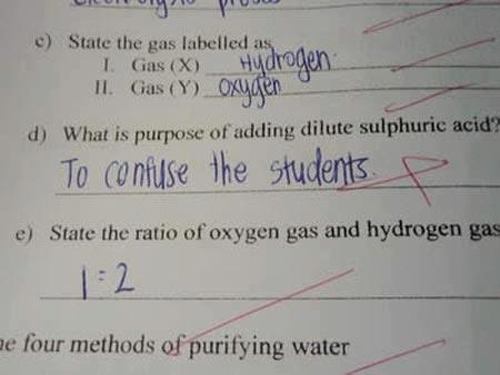 Very very funny exam answer sheet - Exam funny pics ~ Only 4 Funny