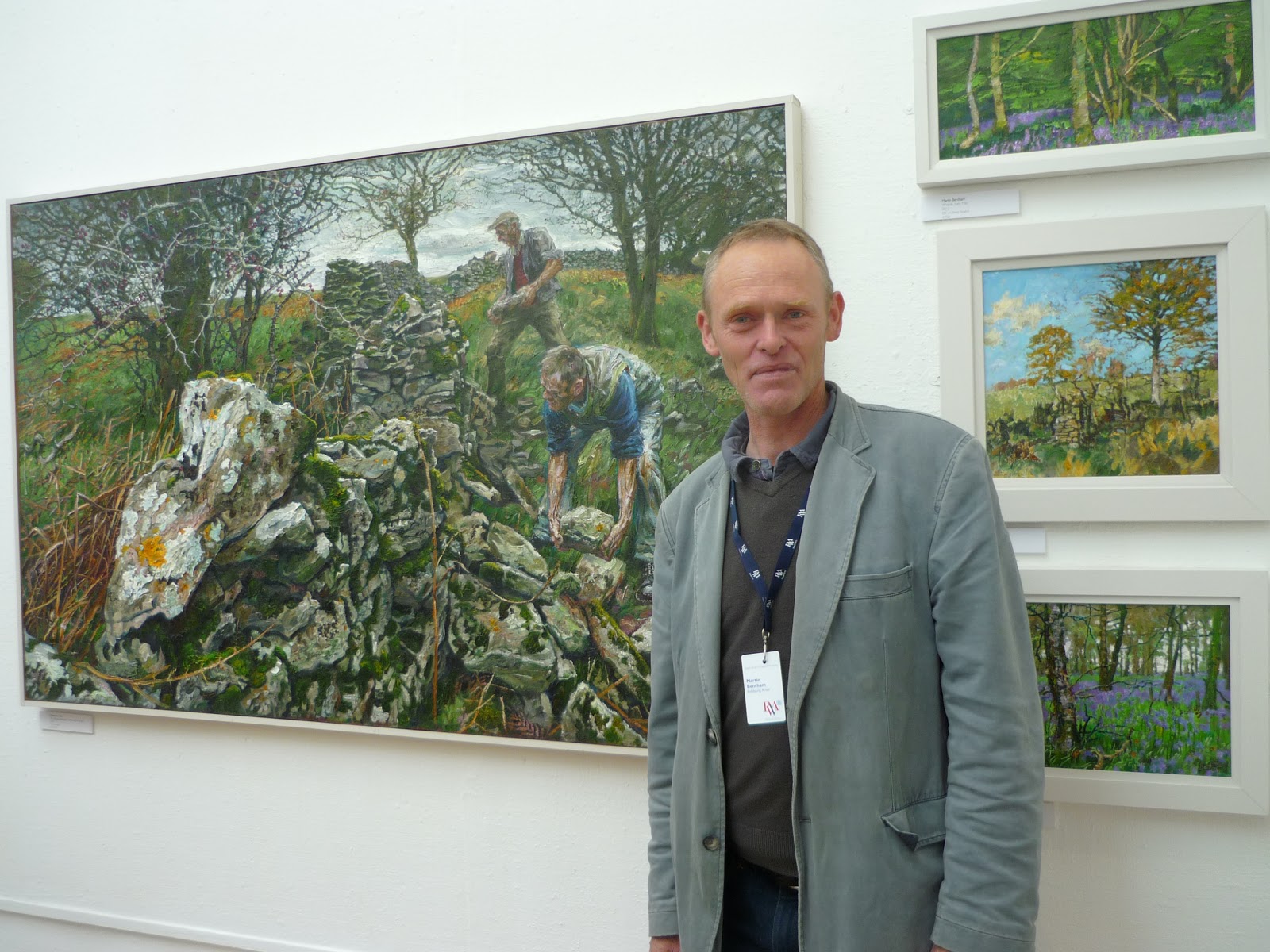 Beyond the frame: Martin Bentham RWA - Texture & Colour exhibition