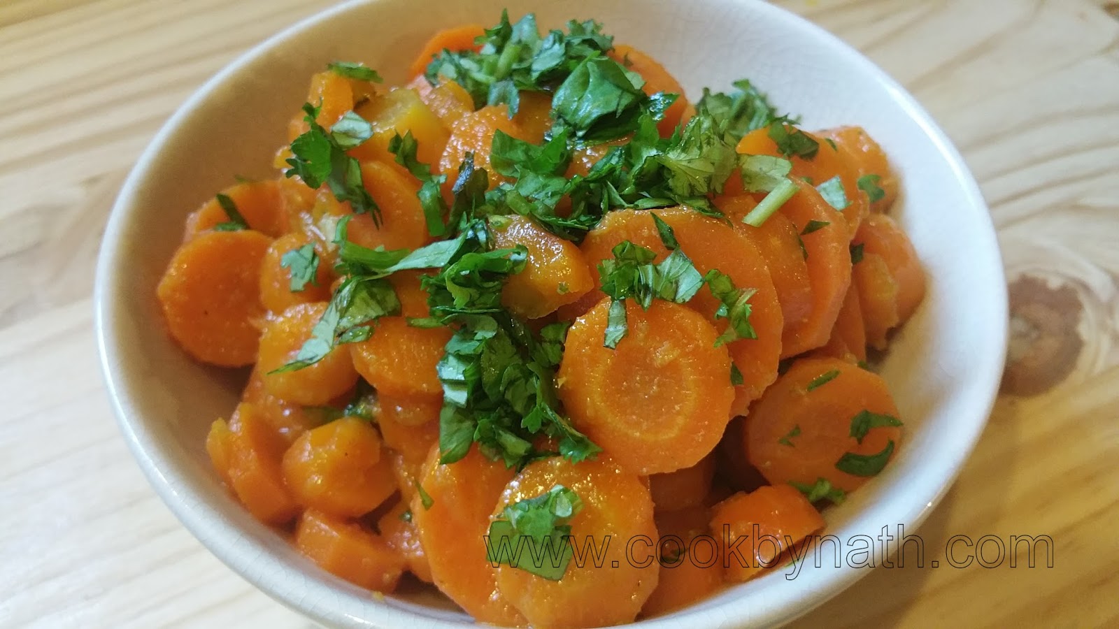 CookbyNath: Carottes fondantes au cumin et à l'orange