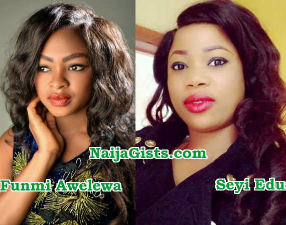 Nollywood Yoruba Actresses Seyi Edun Shai & Funmi Awelewa Fighting Over Leaked BBM Chat ...