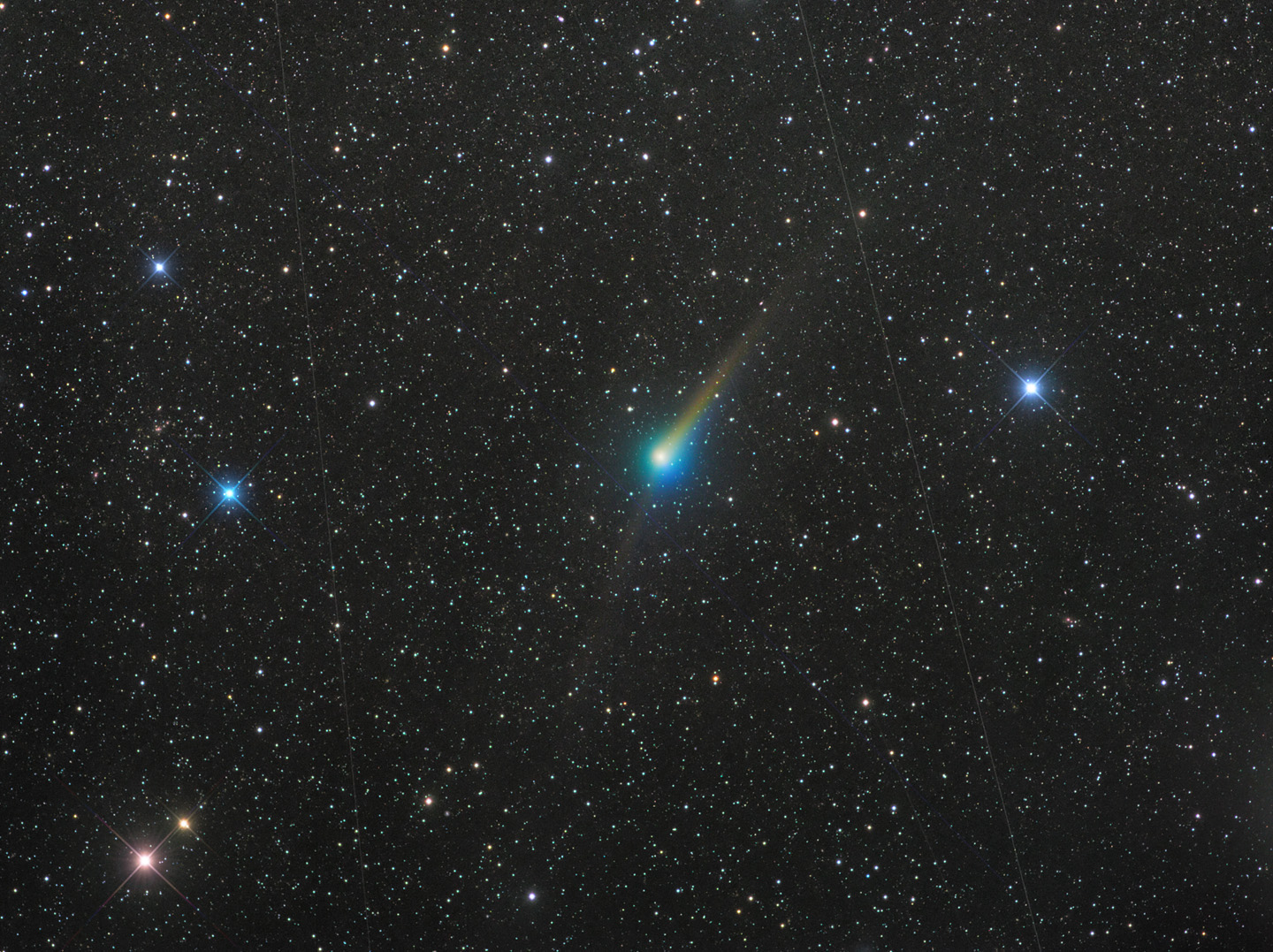esplaobs: COMET JOHNSON IN BOOTES GALAXYLAND Taken by Bill Williams on ...
