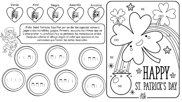 Marguimusic: Actividades 2º "Saint Patrick's Day"