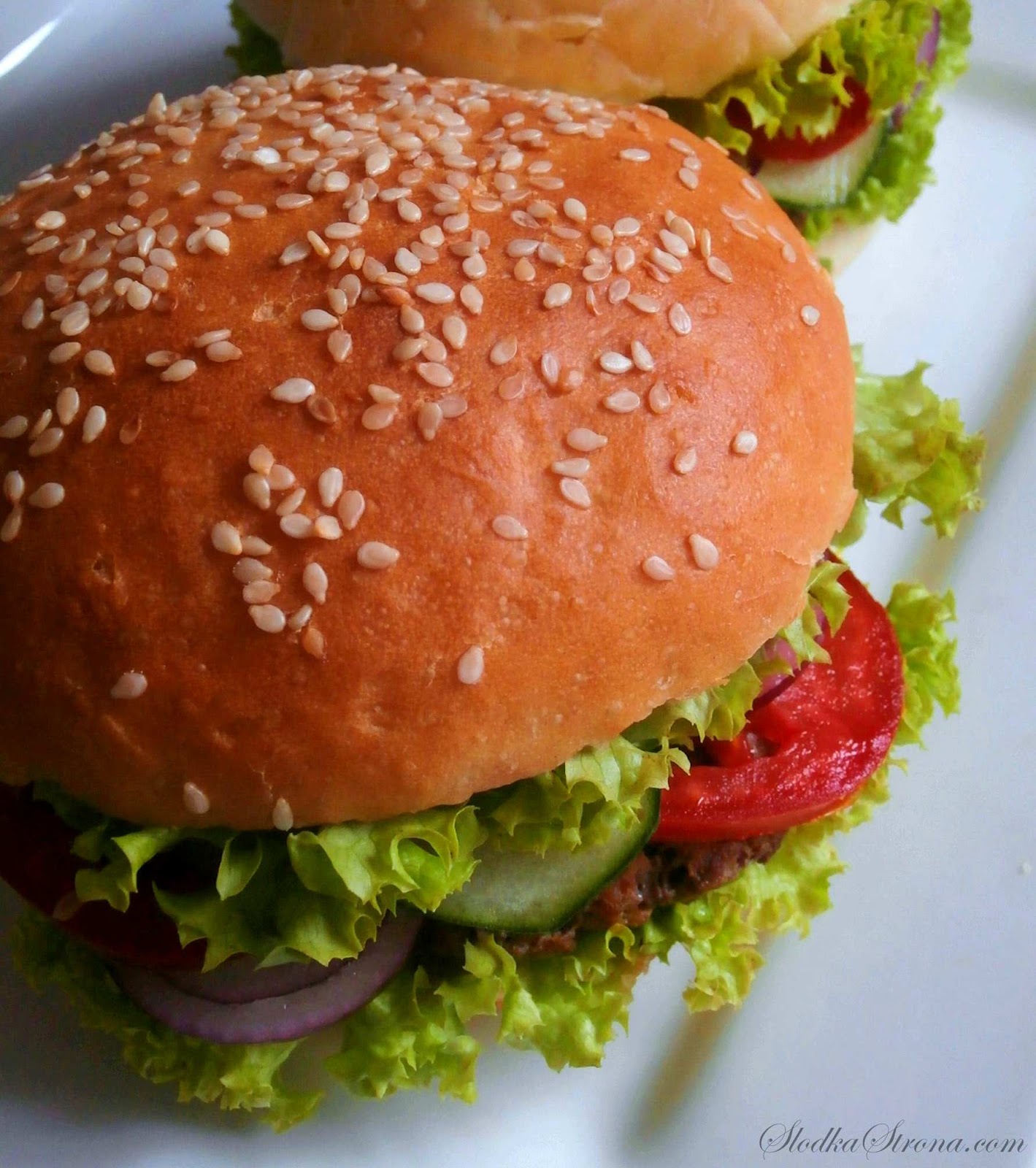 Słodka Strona: Domowe Hamburgery