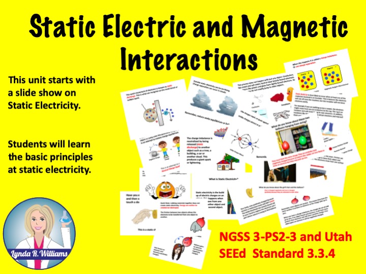 Static Electricity Lesson with Interactive Notebook Ideas - Teaching ...