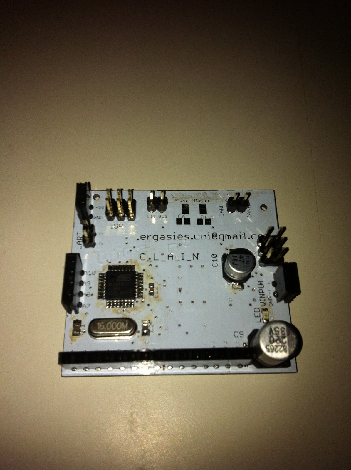 CAN Bus LIN Bus Compartible Board with API like Arduino