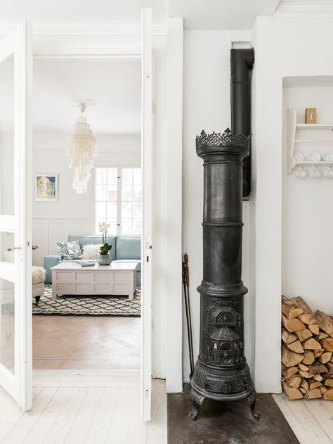 Heated Up!: Tall wood stoves: an elegant tradition lives on, mostly in ...