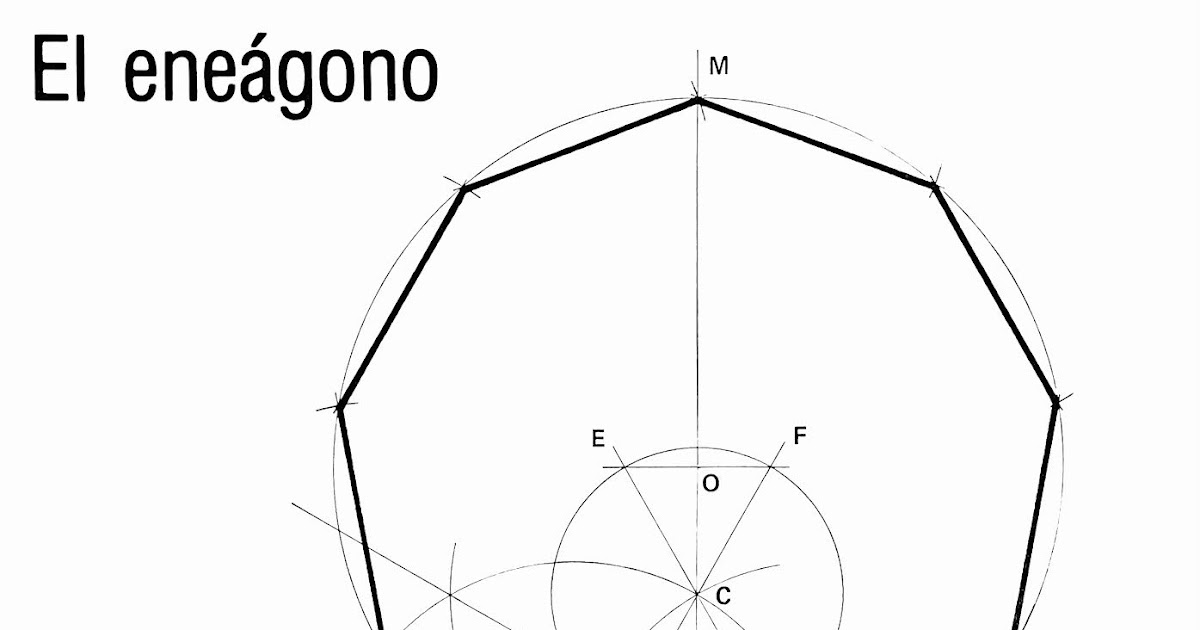 PLÁSTICA Y VISUAL: ENEÁGONO