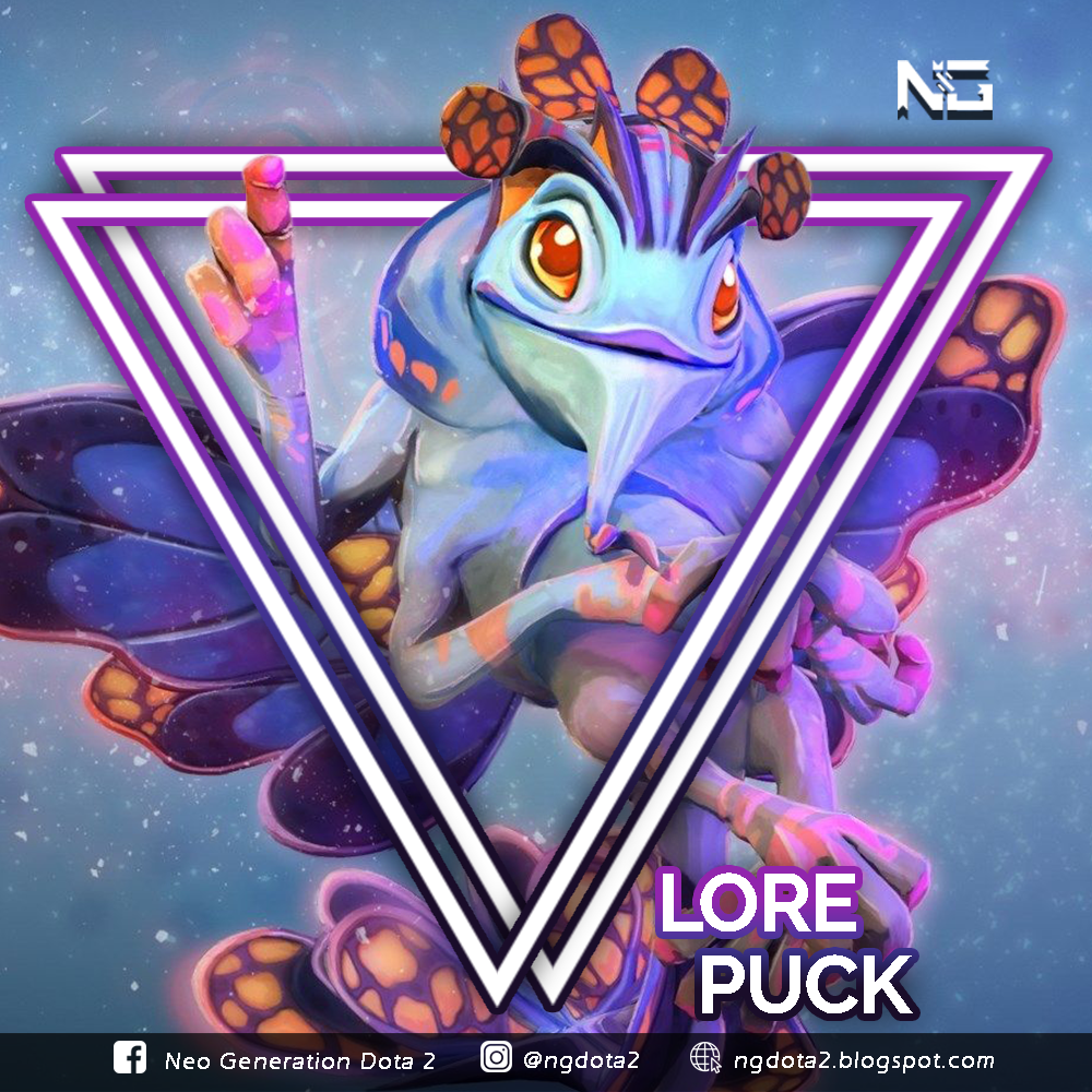 Neo Generation Dota 2: Guide Dota 2 Indonesia: Lore Puck - Faerie Dragon