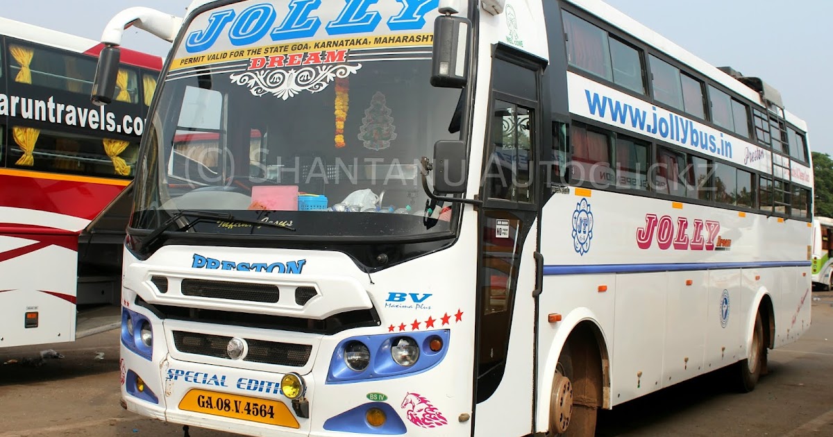Shantanu Autoclickz: JOLLY Ashok Leyland AC Sleeper Goa - Mumbai!