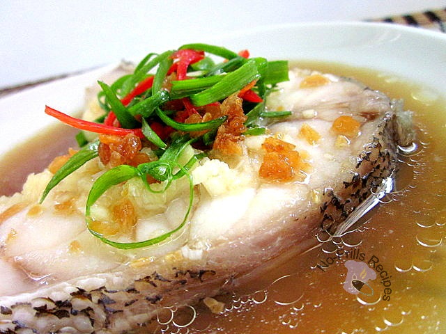 Steam Fish with Essence of Chicken | onde-onde