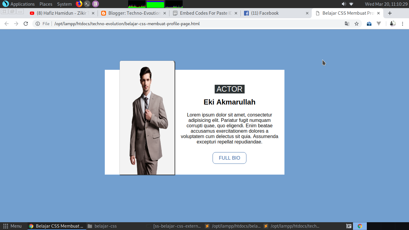Belajar Pemrograman Web Css Dasar Untuk Pemula Lengkap Bagian Akhir