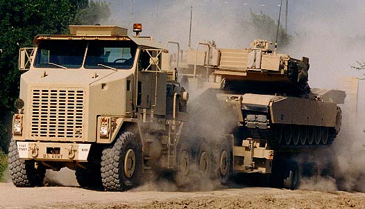 Dunia Militer Etc: Jenis Truk M-1070 Heavy Transporter Truck & M-1000 ...