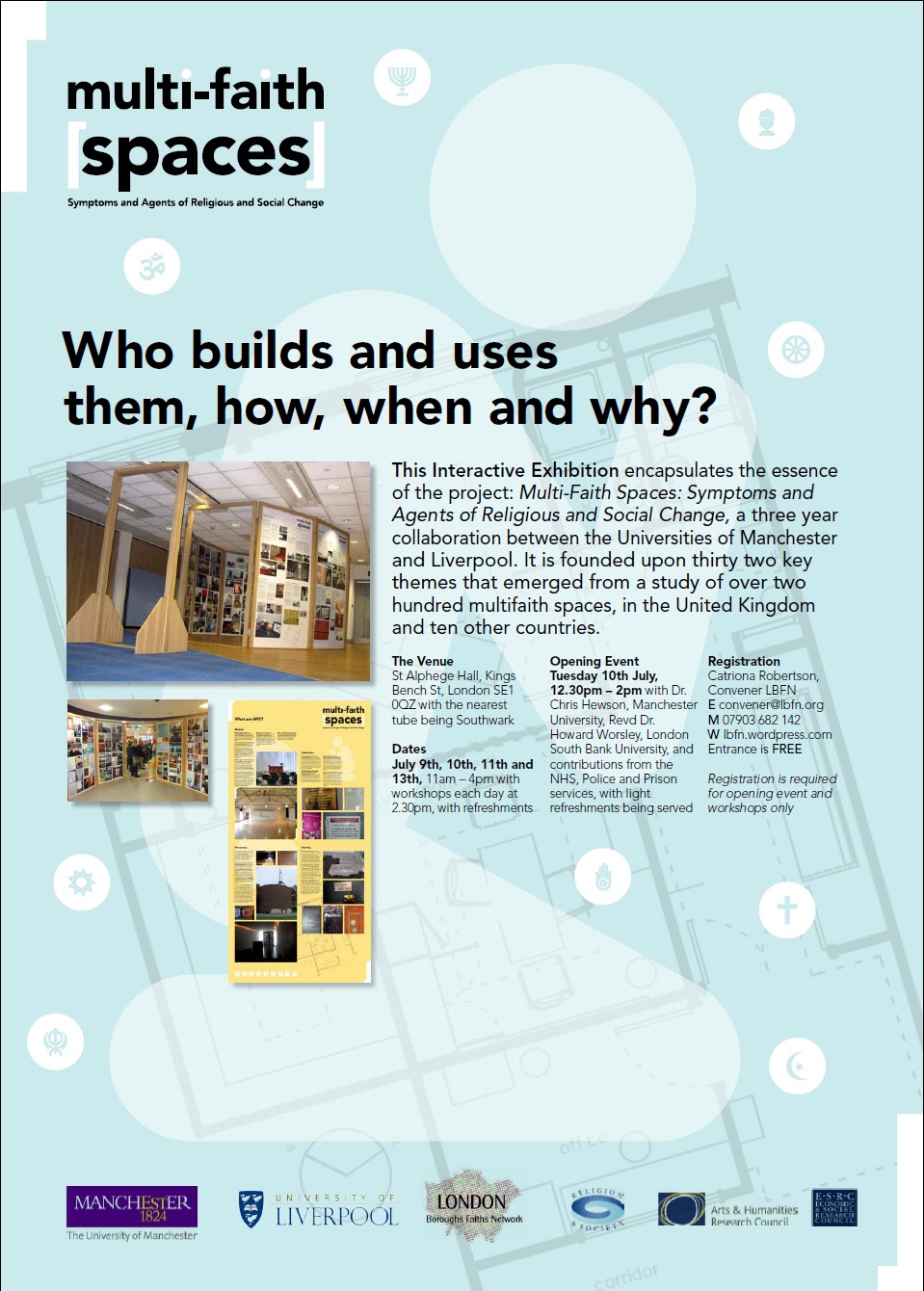 Between: Multi-Faith Spaces: Symptoms and Agents of Religious and ...