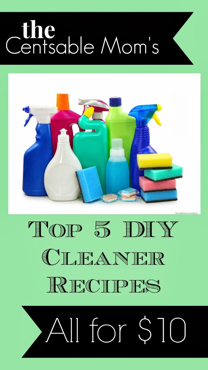Centsable Mom Blog: Must Have DIY Household Cleaners!