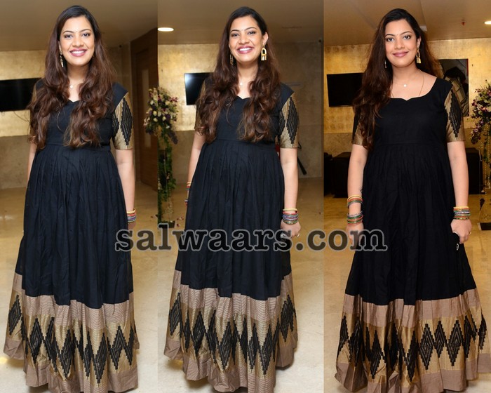 Geetha Madhuri in Black Salwar - Indian Dresses