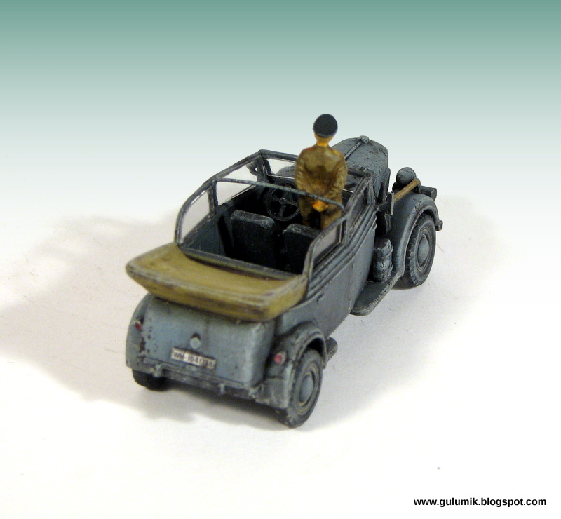 Gulumik Military Models: KfZ 21 Rommel car 1/72