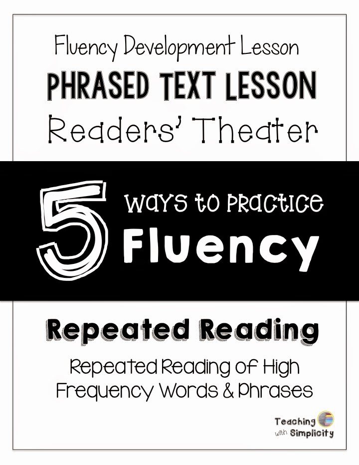 5 Ways to Practice Fluency | Upper Elementary Snapshots