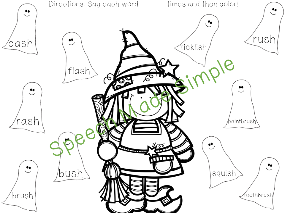 Speech Made Simple: Print and Go Articulation Packs!