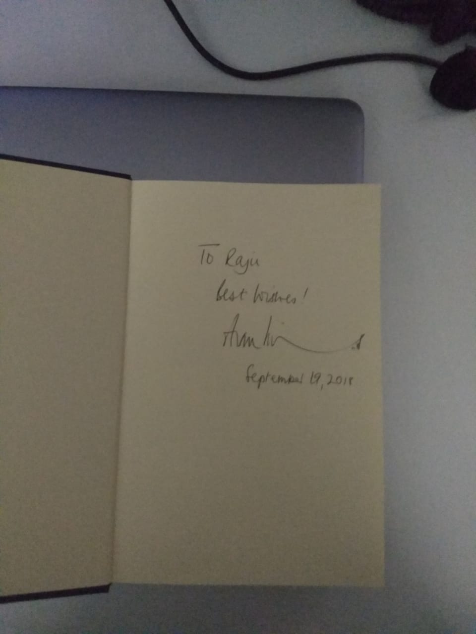 INFINITE SHADES OF GREY: Of Alan Wilkins, his autograph and biography