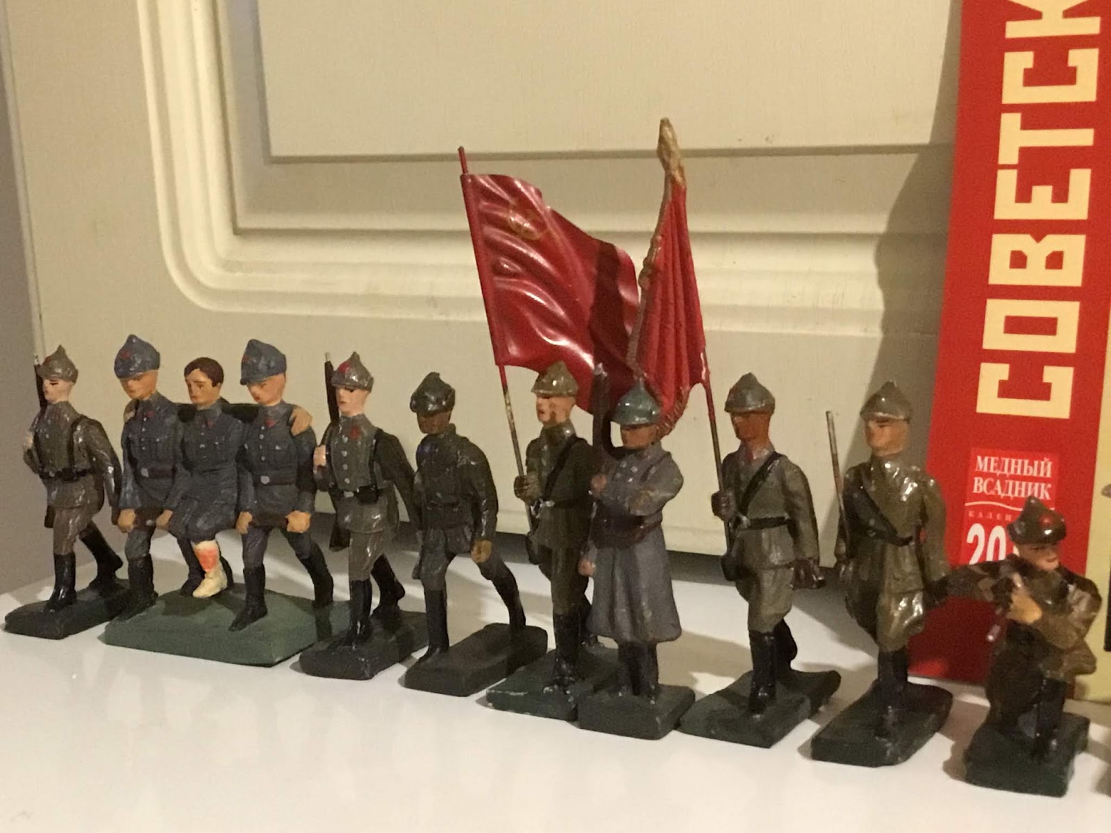 Toy soldiers and real battles: Vintage Red army soldiers from Durso Company
