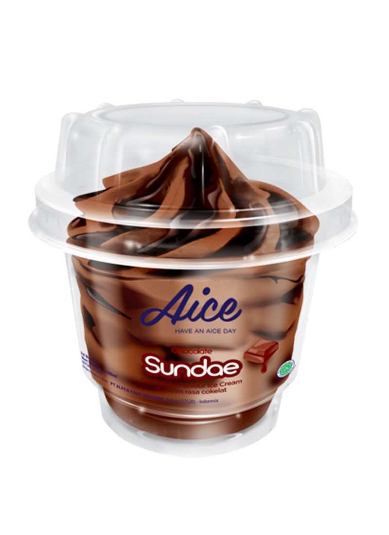 AICE SUNDAE CHOCOLATE CUP - AICE MAGELANG