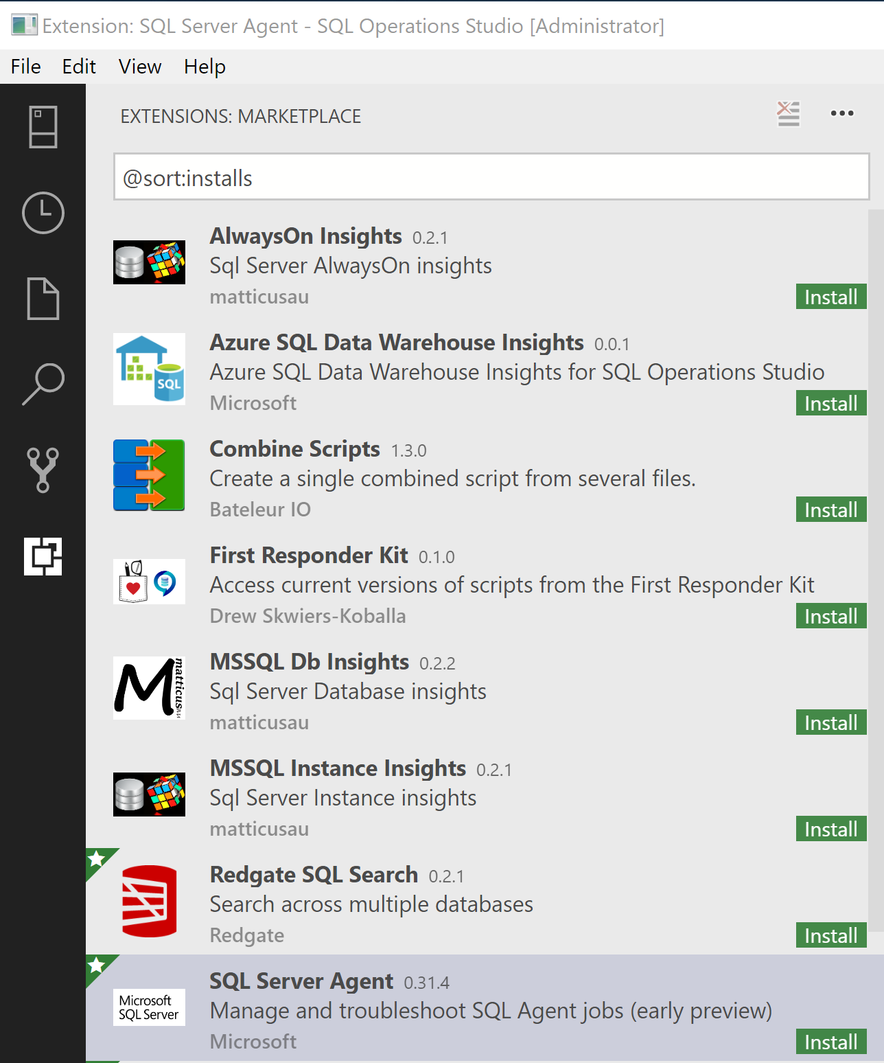 HodentekHelp: How do you use SQL Server Agent in SQL Operations Studio ... HodentekHelp: How do you use SQL Server Agent in SQL Operations Studio ...