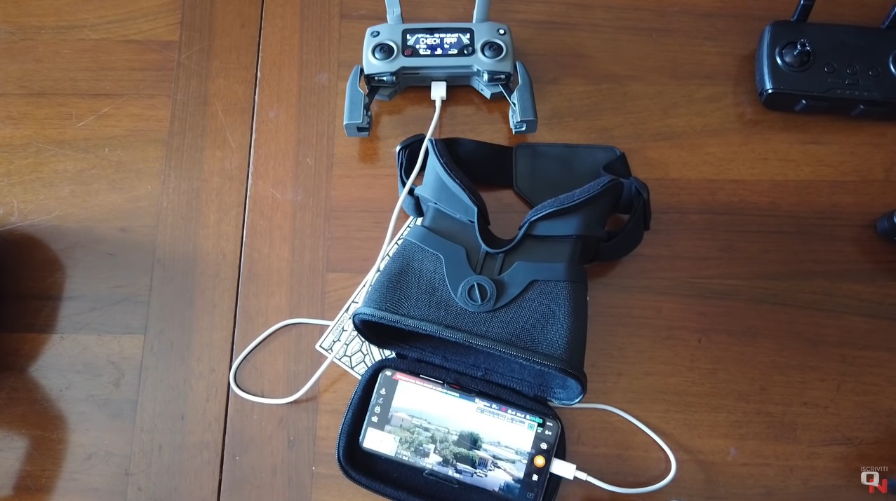 Con MagiMask piloti in FPV qualsiasi drone dotato di app ...