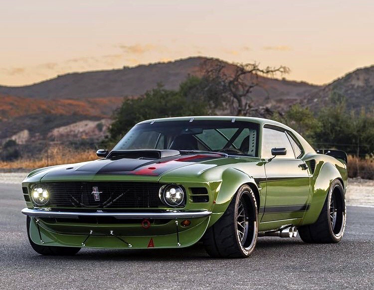 Just A Car Guy: nice Mustang designed and build by Chris Ashton/Ruffian ...