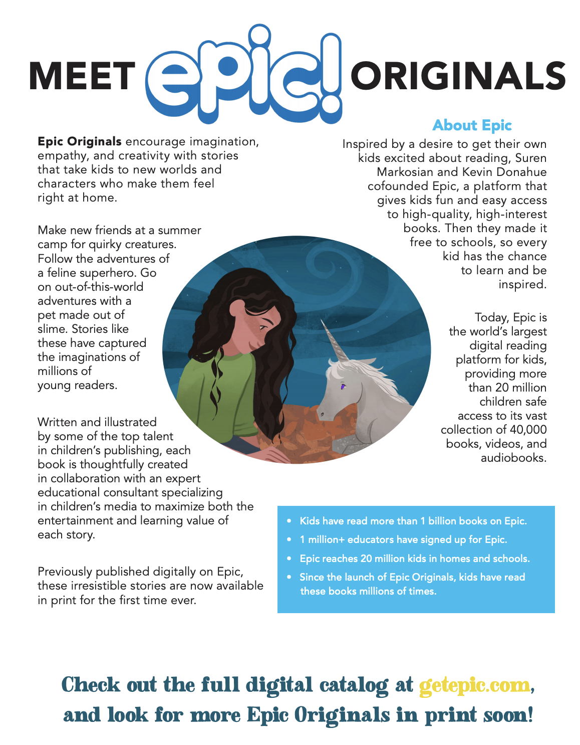 Epic Books! Unicorn Island Book 1 - Teachers Who Read